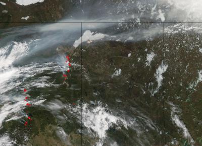 NASA Satellite Sees Fires Continue in Alberta, Canada | EurekAlert!