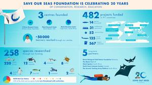 The Save Our Seas Foundation celebrates 20 years of shark science and ...