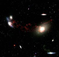 Stars stop forming when big galaxies collide | EurekAlert!